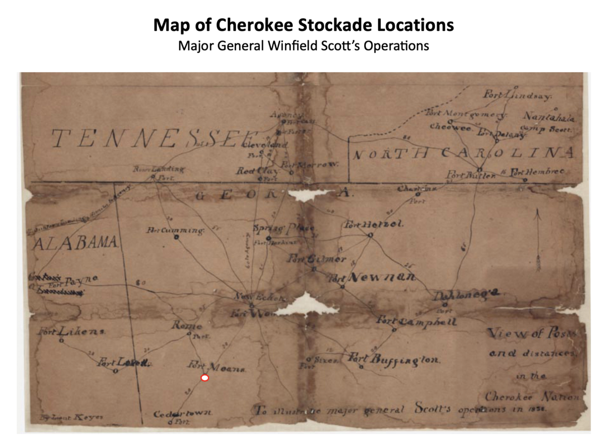 1835 Treaty of New Echota – Joe F. Head – The Etowah Valley Historical ...